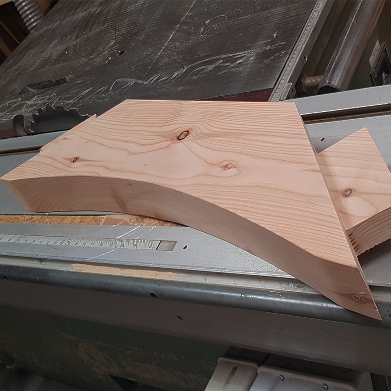British Larch/Douglas Fir Curved Wind Brace | Buy Quality British Larch ...